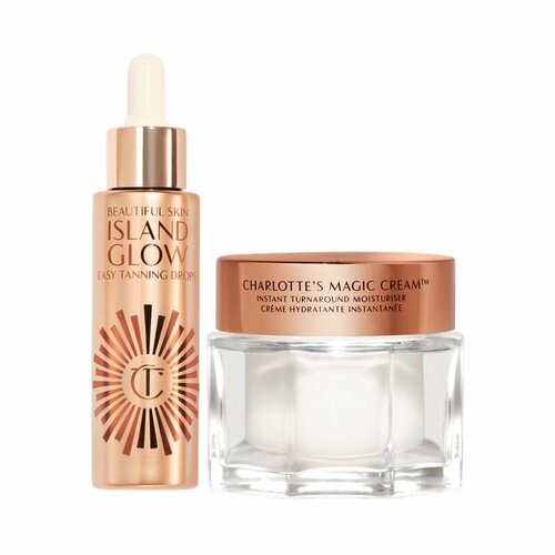 Charlotte Tilbury Набор декоративной косметики Your best glow duo автозагар и крем (Fair to Medium)