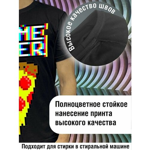 Футболка размер XS, черный