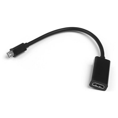 Переходник/адаптер Luazon mini DisplayPort - HDMI, 0.15 м, черный