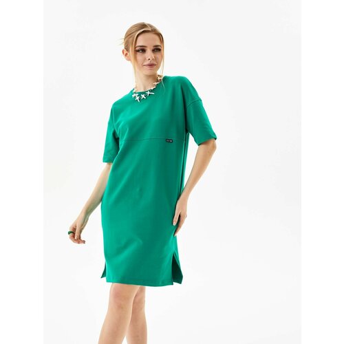 Платье HIGH TEMP, размер 46/48, зеленый