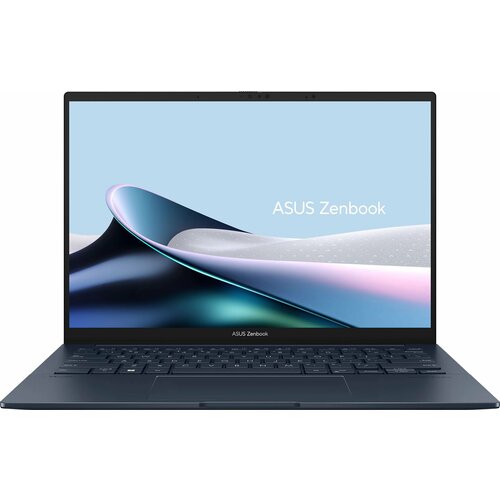 Ноутбук Asus Zenbook 14 UX3405MA-QD488W Core Ultra 7 155H 16Gb SSD1Tb Intel Arc 14" OLED FHD+ (1920x1200) Windows 11 Home silver WiFi BT Cam Bag (90NB11R2-M00SS0)