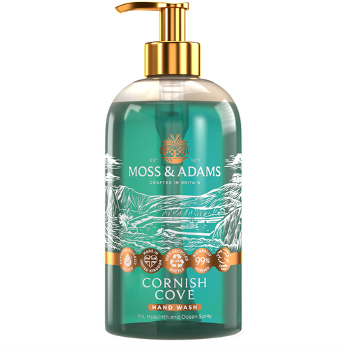 Жидкое мыло для рук Moss&Adams "Cornish Cove", 500 мл.