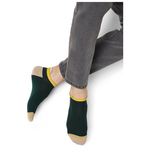 Носки Omsa, размер 39-41, зеленый