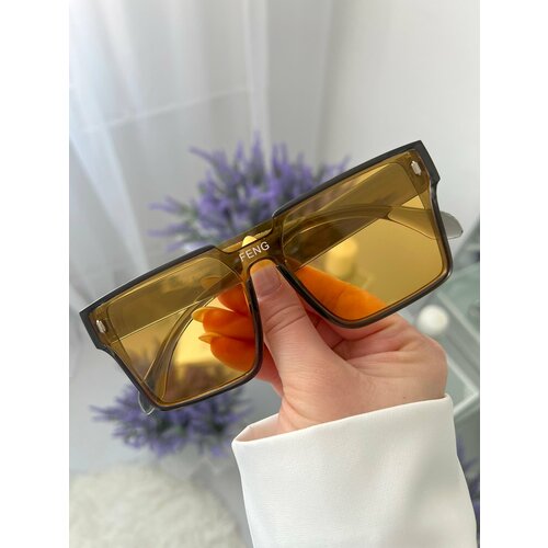 Солнцезащитные очки YuliyaMoon, коричневый