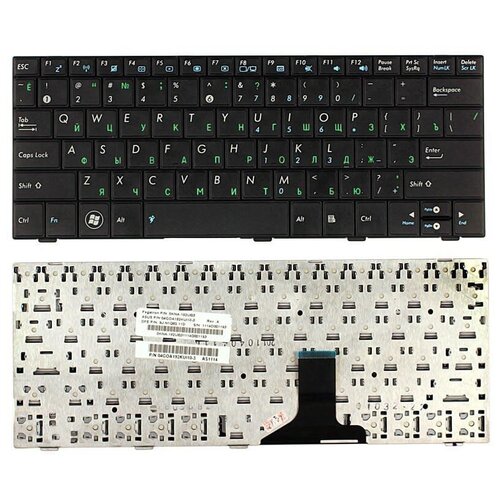 Клавиатура для ноутбука Asus 04GOA192KRU10-3, Русская, Черная, версия 1