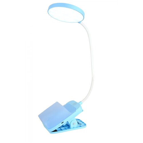 Настольная лампа UltraFlash UF-751 C13 Light Blue 14488