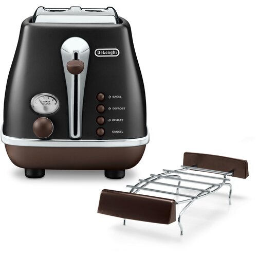 Тостер De'Longhi CTOV 2103.BK Icona Vintag, черный