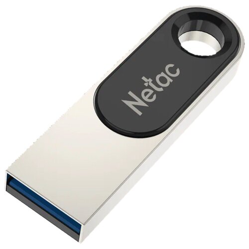 Флешка Netac U278 USB 3.0 128 ГБ, 1 шт., серебристый/черный