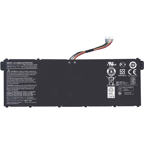 Аккумулятор для ноутбука ACER R3-131T 3090 mah 15.2V