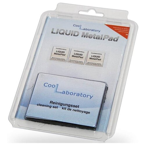 Термопрокладка Coollaboratory Liquid MetalPad, 3 шт