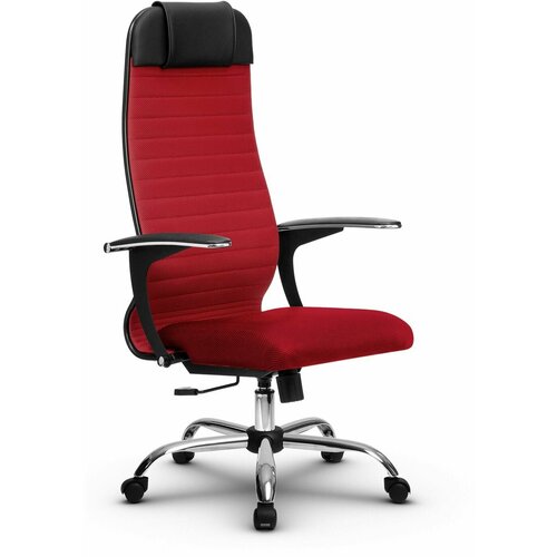 Компьютерное офисное кресло Metta B 1b 21/U158, Основание 17833, Красное