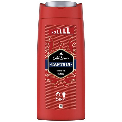 Old Spice / Гель для душа Old Spice Captain 2в1 675мл 1 шт