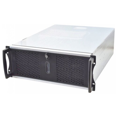 Серверный корпус mini-ITX Chenbro RM41300H12*13729 Без БП чёрный серебристый