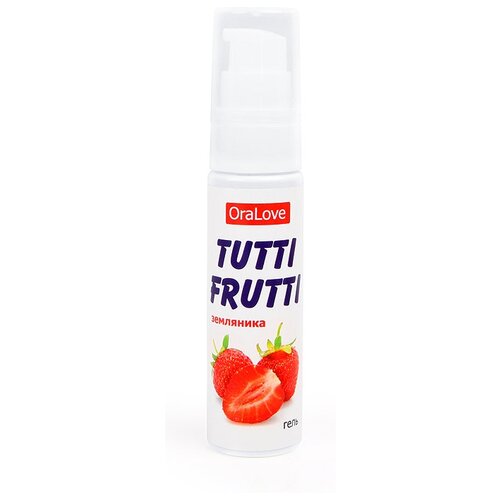 Масло-смазка  Биоритм Tutti-Frutti Земляника, 30 мл, ягоды, 1 шт.