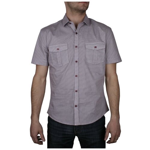 Рубашка Maestro, размер 48/M/170-178, фиолетовый