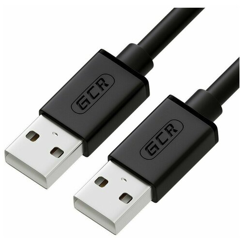 Кабель USB 2.0 A (M) - A (M), 2м, Greenconnect (GCR-UM2M-BB2S-2.0m)