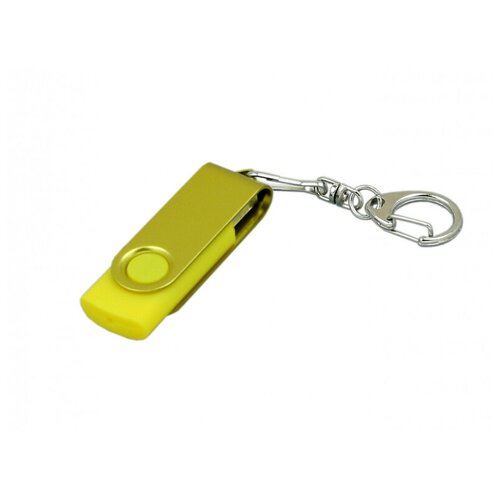 Флешка для нанесения Квебек Solid (8 Гб / GB USB 2.0 Желтый/Yellow 031 VF- 501)