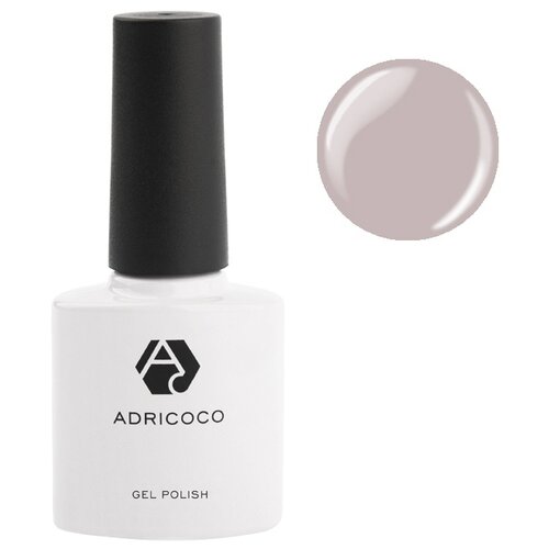ADRICOCO гель-лак для ногтей Gel Polish, 8 мл, 40 г, 070 серый