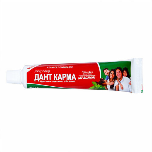 Зубная паста Данта Карма Красная,100 гр (комплект из 11 шт)