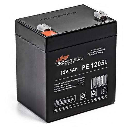 Аккумуляторная батарея Prometheus energy PE 1205L 5 Ah 12V AGM Long life