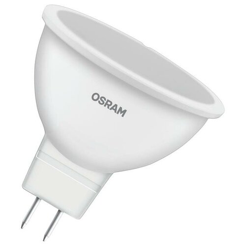 LEDVANCE Лампа светодиодная LED Value LVMR1650 6SW/840 6Вт GU5.3 230В 2х5 RU (уп.5шт) OSRAM 4058075584860