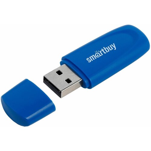 USB Флеш-накопитель - Smart Buy Scout, 16 Гб, пластик, черный, 1 шт.