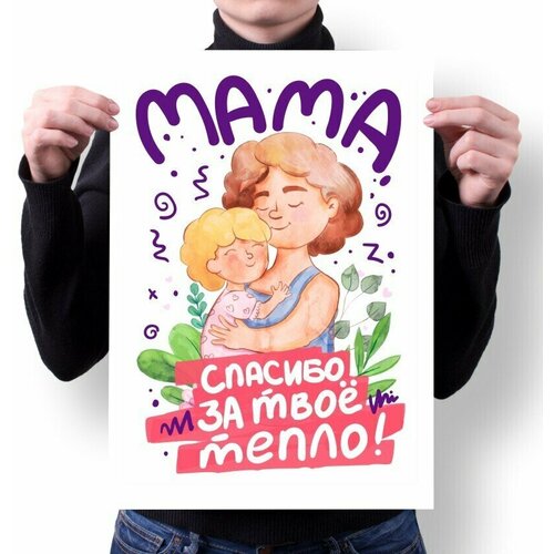 Плакат MIGOM А4 Принт "День Мамы, подарок Маме" - 7