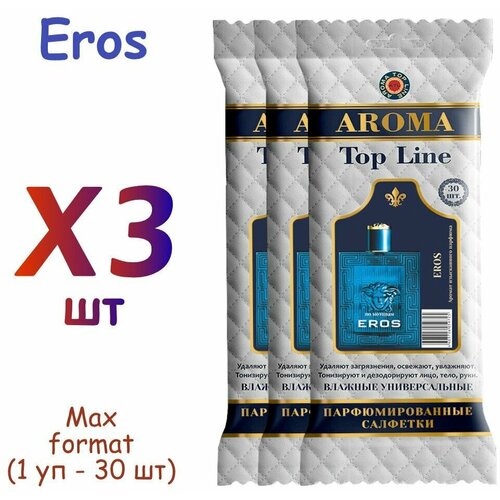 Влажные салфетки Aroma Top Line (30 шт) №19 Eros