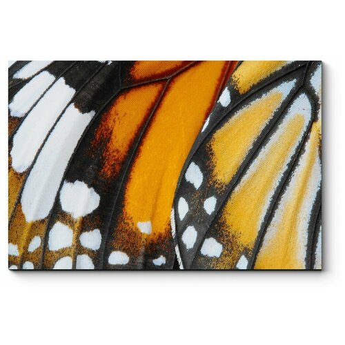 Модульная картина Крылья бабочки 120x80
