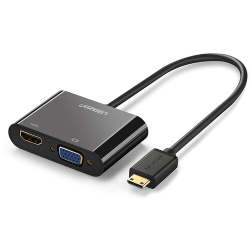 Сплиттер Ugreen CM101 HDMI - VGA+HDMI+3.5mm 40744