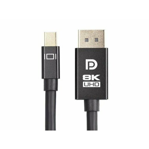 Кабель 1.4V Mini DisplayPort M Display Port M 1,8м 4K@120HZ 8K@60HZ Telecom (TA683M-1.8M) (TA683M-1.8M)