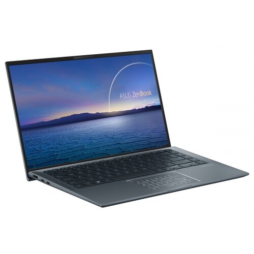 14" Ноутбук ASUS ZenBook 14 UX435EG-A5013T 1920x1080, Intel Core i5 1135G7 2.4 ГГц, RAM 8 ГБ, LPDDR4X, SSD 512 ГБ, NVIDIA GeForce MX450, Windows 10 Home, 90NB0SI1-M00630, Pine Grey