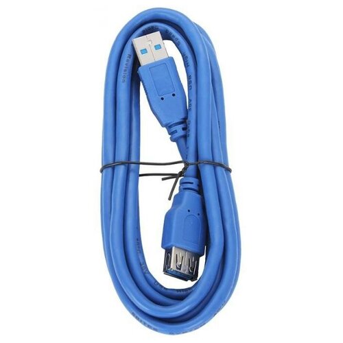 Удлинитель 5bites USB - USB (UC3011-018F), 1.8 м, синий