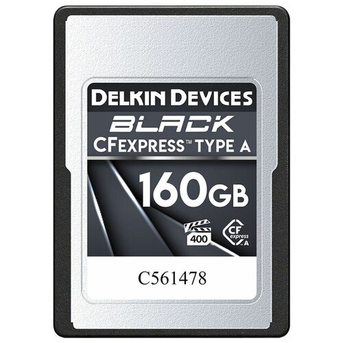 Карта памяти Delkin Devices Black CFexpress Type A 160GB