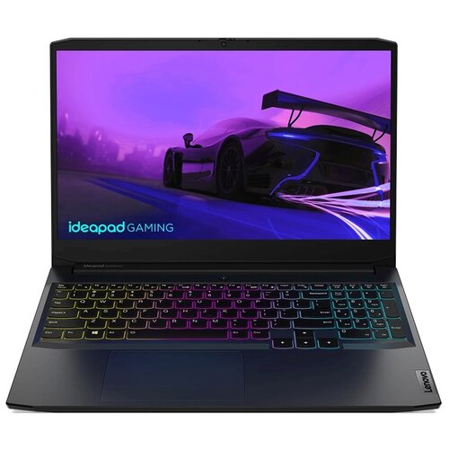 15.6" Ноутбук Lenovo IdeaPad Gaming 315IHU6 1920x1080, Intel Core i5 11300H 3.1 ГГц, RAM 8 ГБ, DDR4, SSD 512 ГБ, NVIDIA GeForce RTX 3050 Ti, без ОС, 82K10013RK, черный