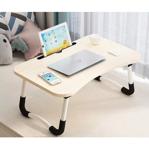 Складной стол для ноутбука с ручкой и подставкой для стакана/ стол-поднос для ноутбука и планшета LEMIL