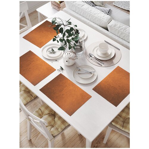 Комплект салфеток JoyArty "Ржавая поверхность" для сервировки стола (32х46 см, 4 шт.)