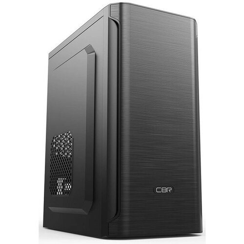 CBR PCC-MATX-MX10-450W2 Корпус mATX Minitower MX10, c БП PSU-ATX450-08EC (450W/80mm), 2*USB 2.0, HD Audio+Mic, Black