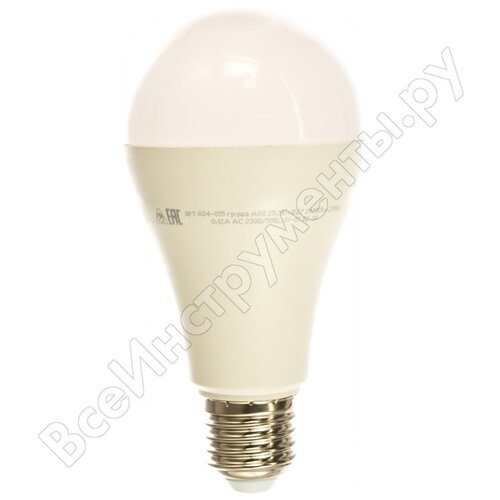 Лампа светодиодная Груша A80 25,5Вт E27 2423Лм 2700K теплый свет REXANT, цена за 1 шт