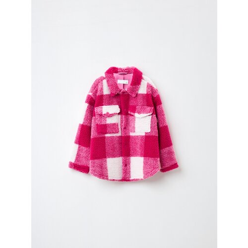 Куртка Sela, размер 164, фуксия, розовый