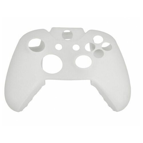 Защитный силиконовый чехол Controller Silicon Case для геймпада Microsoft Xbox Wireless Controller (Белый) (Xbox One)