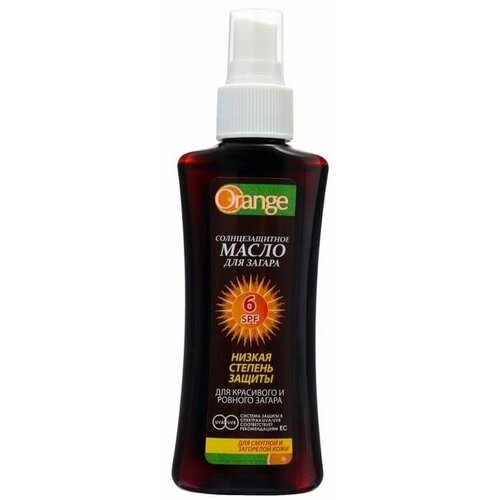 Масло солнцезащитное для загара SPF 6, 100 мл