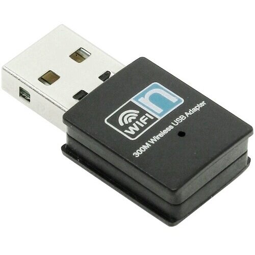 Адаптер WiFi - USB Orient XG-931n RTL8192 802.11b-g-n 300Мбит-сек, 2T2R, WPS Key, черный