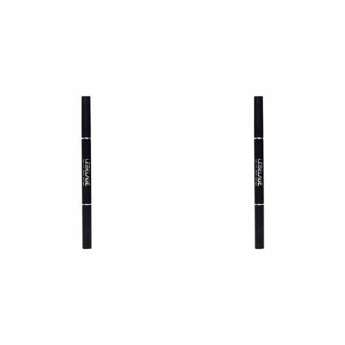 Автоматический карандаш для бровей Lebelage Auto Eye Brow Soft Type черный, 2 шт