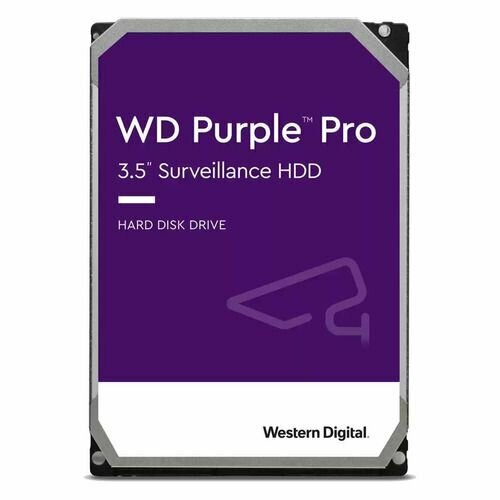 Жесткий диск WD Purple Pro WD121PURP, 12ТБ, HDD, SATA III, 3.5"