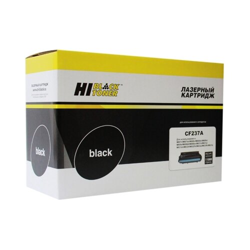 Картридж Hi-Black CF237A, 11000 стр, черный