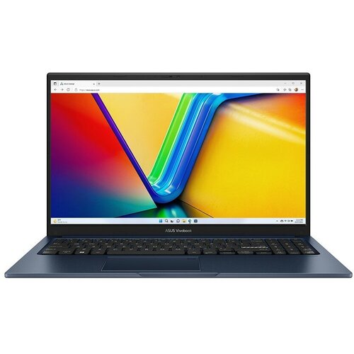 Ноутбук Asus Vivobook 15 X1504ZA-BQ1143 Intel Core i3 1215U 1200MHz/15.6"/1920x1080/8GB/512GB SSD/Intel UHD Graphics/Wi-Fi/Bluetooth/Без ОС (90NB1021-M01NX0) Blue