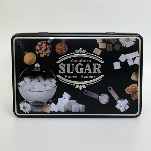 Банка для хранения сахара Sugar black