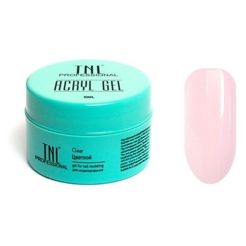 Акриловый гель TNL Acryl Gel, камуфлирующий, натуральный розовый, 18 мл