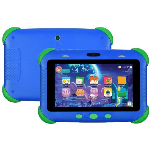 7" Планшет DIGMA CITI Kids, RU, 2/32 ГБ, Wi-Fi + Cellular, Android 9.0, синий